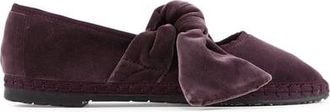Flabelus Ballerines Lyra velours en coton