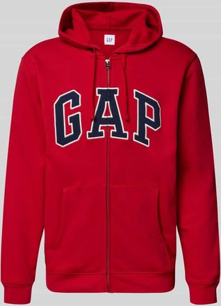 GAP Sweatjacke mit Logo und K&auml;nguru-Tasche