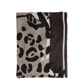 Inou&iuml; Editions Echarpe FELINO imprim&eacute;e en laine