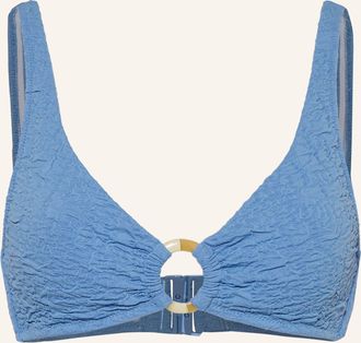 Watercult Watercult Bralette-Bikini-Top Tidal Texture blau
