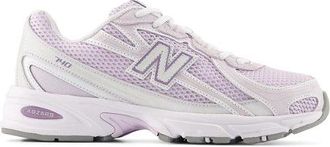 New Balance Unisex 740 in Violett/Wei&szlig;, Wildleder/Mesh, Gr&ouml;&szlig;e 37.5