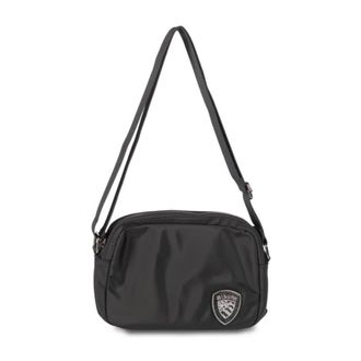 Blauer Schwarze Kameratasche mit Strass-Logo - - Bags - Damen - Schwarzk - ONE SIZE