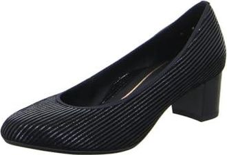 Ara Femme Knokke Escarpins, Noir, 41.5 EU