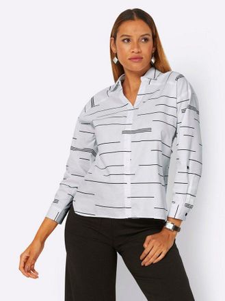 Cr&eacute;ation L Klassische Bluse Bluse Langarm