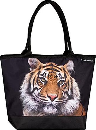 Von Lilienfeld Cabas Motif Femme Homme Spacieux Besace Sac Bandoulière Homme Tigre