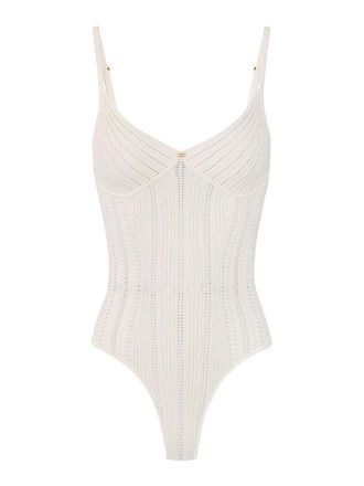 Elisabetta Franchi Top - Creme