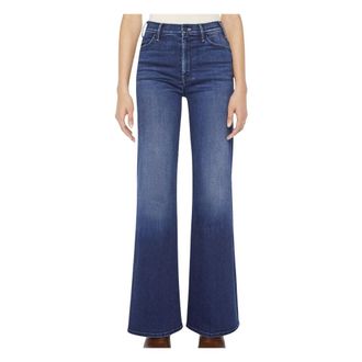 Mother The Hustler Roller Sneak - - Jeans - Damen - Blau - W27
