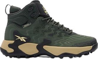 Reebok Homme KITARI DMX Basket, Grit Green/Washed Black/Classic Beige, 44.5 EU