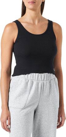 Champion Damen Rochester 1919-Made with Love S-l Slim Trägershirt/Cami Shirt, Schwarz, Small
