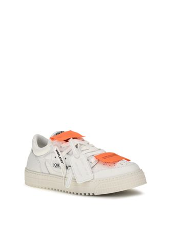 Off-white Mens 3.0 Court Sneakers White Orange