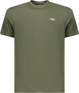 Fila Laas Regular Fit Kurzarm-T-Shirt - - Tops - Herren - Gr&uuml;n - L