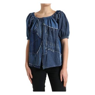 Dolce & Gabbana Damen, Blusen & Hemden, Blau, XSGr&ouml;&szlig;e
