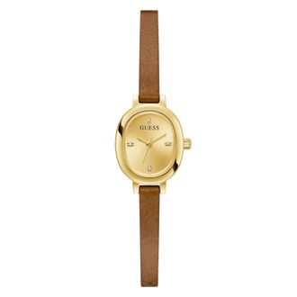 Guess Uhr - Quarz-Analoguhr Penelope - Gr. unisize - in Braun - f&uuml;r Damen