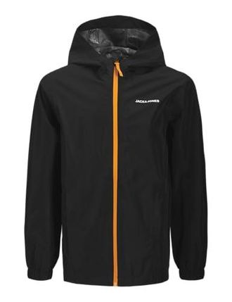 Jack & Jones Jjeflynn Veste de pluie Sn Jnr pour homme, Noir, numeric_164