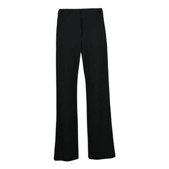 Patrizia Pepe Straight Leg Hose - - Trousers - Damen - Schwarzk - L