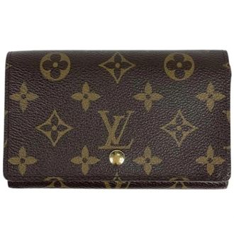Louis Vuitton Pre-owned Vintage Monogram Bi-fold Wallet - - Pre-owned - Damen - Braun - ONE SIZE