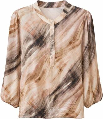2-Biz Femme, Blouses et Chemises, Multicolore, Taille: 42 FR Blouse Ray&eacute;e