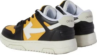 Off-white Recycled Polyester Sneakers - Yellow