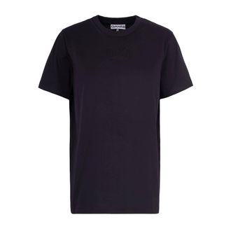 Ganni Femme, Tops, Bleu, Taille: 36 FR Essentials Tee