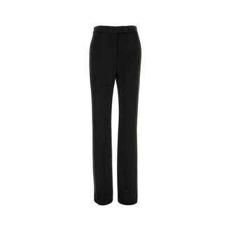 Tom Ford Crepe Jersey Straight Pants - - Trousers - Damen - Schwarzk - XS