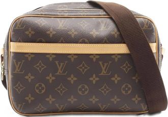 Louis Vuitton sac porté épaule Reporter PM (2005) - Marron