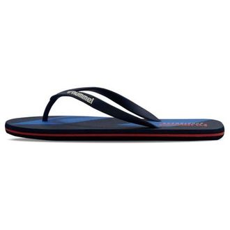 Hummel Mixte Chevron Flip Flop Tongs, Bleu Marine, 46 EU
