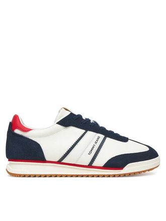 Tommy Jeans Sneakers Tjm Retro Runner Cleated EM0EM01619 Wei&szlig;