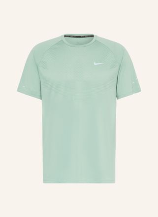 Nike Laufshirt Stride gruen