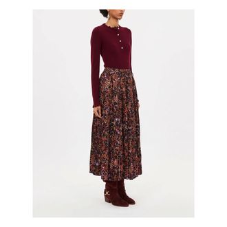 Ulla Johnson Jupe Ileida Popeline de Coton Ulla Johnson