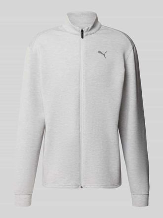 Puma Sweatjacke mit Stehkragen und Logo