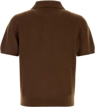 Entire studios Sleeve Polo Shirt - Brown
