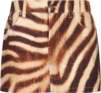 7 For All Mankind Femme, Jupes, Multicolore, Taille: W25 Mini-jupe