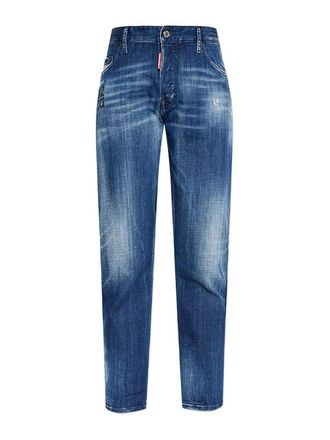 Dsquared2 Straight Leg Jeans - Blau