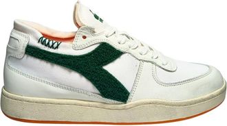 Diadora Femme, Chaussures, Blanc, Taille: 39 EU sneaker Pelle