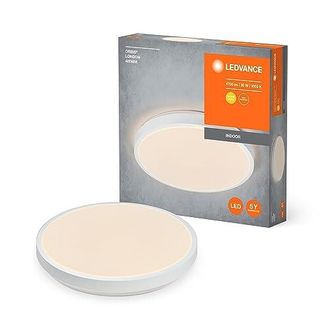 Ledvance ORBIS LONDE LED PLAFIC LED 480 mm, blanc, 36W, 4150LM, couleur de lumière blanche chaude, distribution de lumière très homogène, module LED fermement 