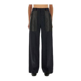 Bottega Veneta Damen, Hosen, Blau, 2XSGr&ouml;&szlig;e