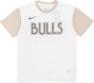 Nike Chicago Bulls City Edition Tee - - Sport - Herren - Wei&szlig; - XS