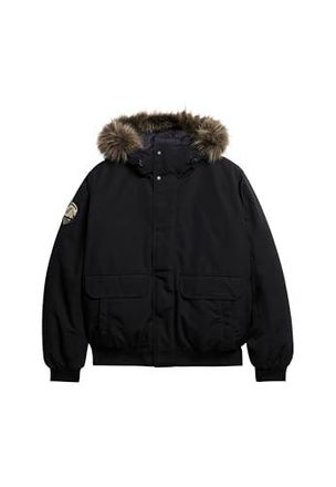 Superdry Everest Faux Fur Bomber Jacket M