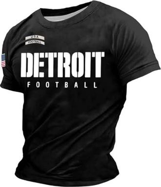 Generico T-shirt avec impression de lettres graphiques &agrave; manches courtes avec col rond v&ecirc;tements d&eacute;contract&eacute;s T-shirt doux pour un usage quotidien, coupe confo