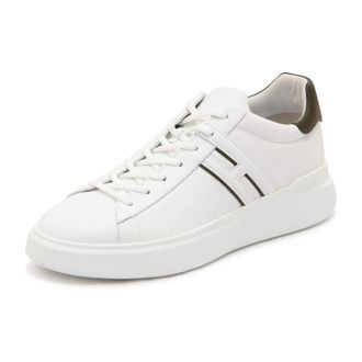 Hogan Homme, Chaussures, Blanc, Taille: 43 1/2 EU Allacciato H Slash