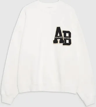 Anine Bing Sweatshirt Miles Off-White