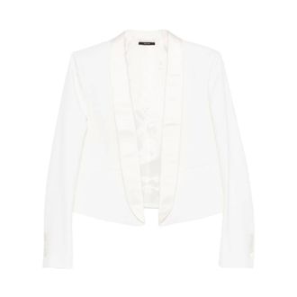 Tom Ford Damen, Jacken, Wei&szlig;, SGr&ouml;&szlig;e