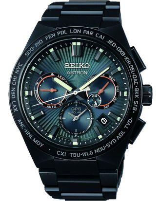 Seiko Astron GPS Solar Dual Time Limited Edition Herrenuhr SSH127J1