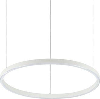 Ideal Lux Ideal Lux - oracle slim Plafonnier led rond int&eacute;gr&eacute; &agrave; intensit&eacute; variable de 50 cm, 4 000 k, blanc