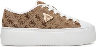 Guess Sneakers aus Stoff Guess FLJJZ4 FAL12 Beige