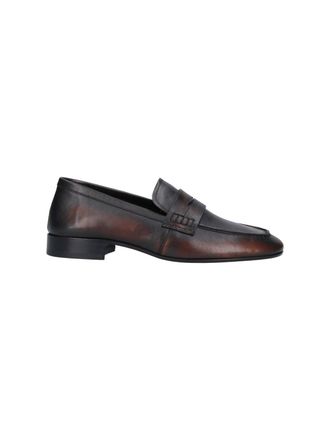 Dries Van Noten Leather Loafers