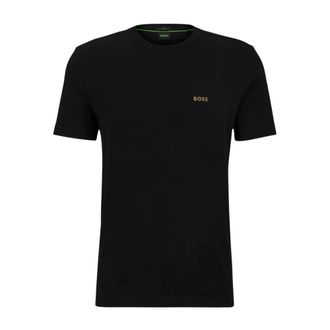 HUGO BOSS Rundhals-T-Shirt - - Tops - Herren - Schwarzk - L