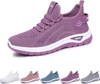 Generic Chaussures de Sport pour Femme - Respirantes - en - pour la Marche, Le Tennis, Le Fitness, la Gym - Mousse &agrave; m&eacute;moire de Forme - Semelle Souple - pour 