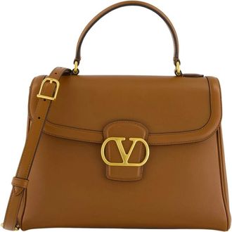 Valentino Garavani Femme, Sacs, Brun, Taille: ONE Size 9to5 Large Top Handle Bag