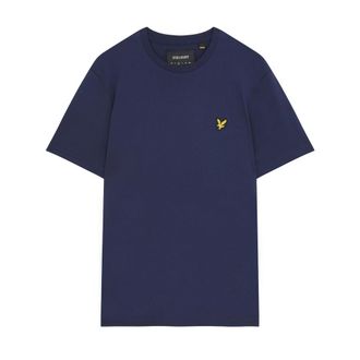 Lyle & Scott Homme, Tops, Bleu, Taille: L SS T-shirts T-shirt Uni